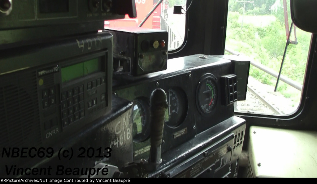 (In Cab) CN 4018 on the 308 Eastbound